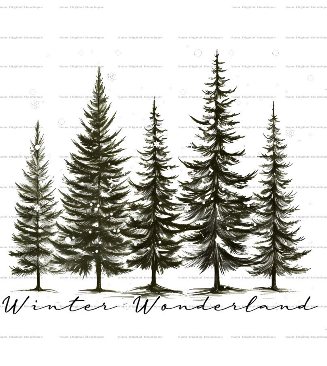 Winter Wonderland Png, Winter Wonderland Svg, Christmas Png, Winter ...