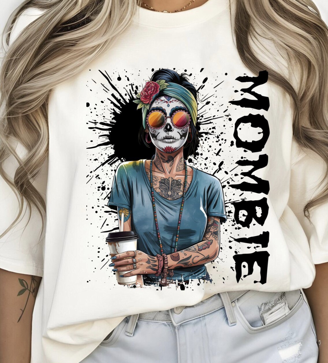 Mombie Png, Sarcasm PNG, Funny Mom PNG, Zombie Mom Halloween Clipart ...