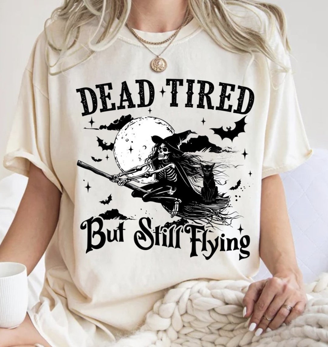 Dead Tired but Still Flying Png,witch Png,halloween Png,halloween ...