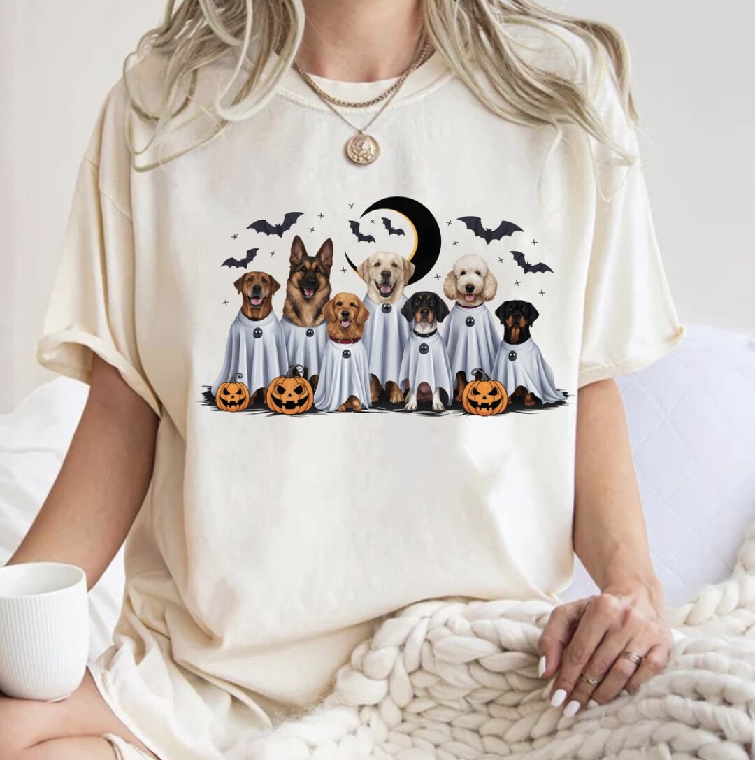 Retro Ghost Dog PNG, Spooky Season PNG, Halloween Ghost Dog Png ...