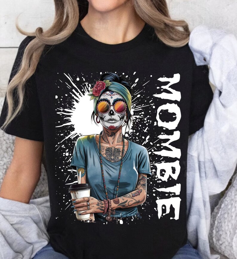 Mombie Png, Sarcasm PNG, Funny Mom PNG, Zombie Mom Halloween Clipart ...