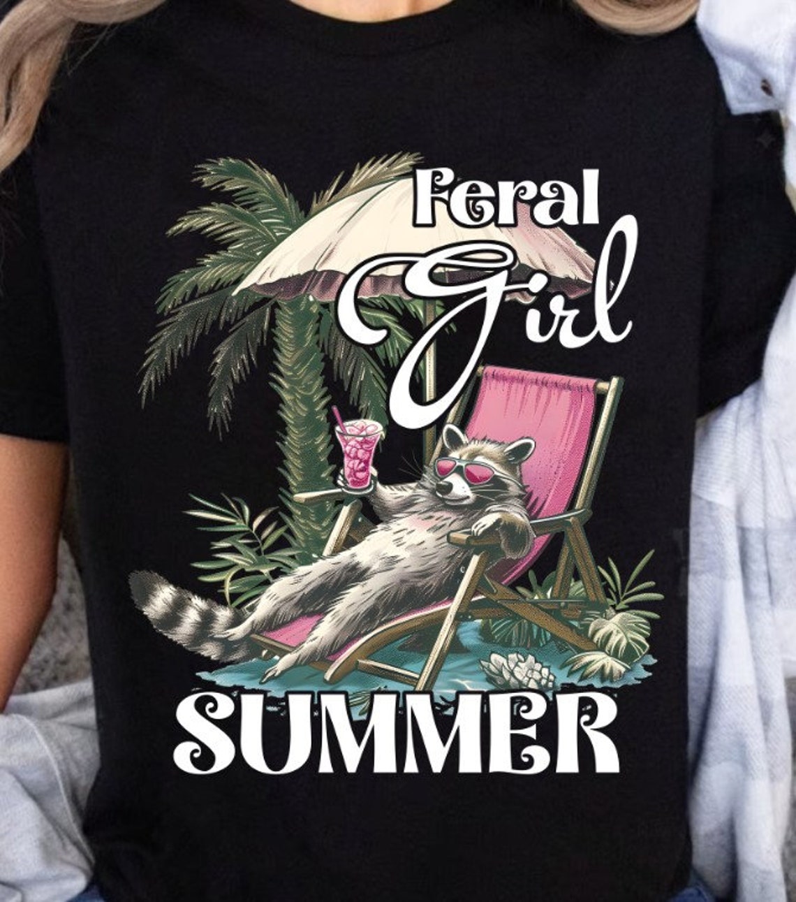 Feral Girl Summer Png, Feral Png, Summer Png Designs, Funny Png, Funny ...