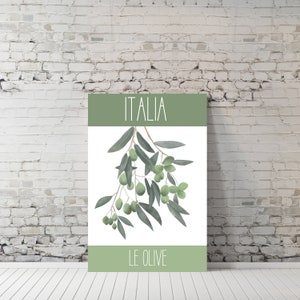 Italian Theme Poster Print of Original Artwork, Available in 2 Sizes ...