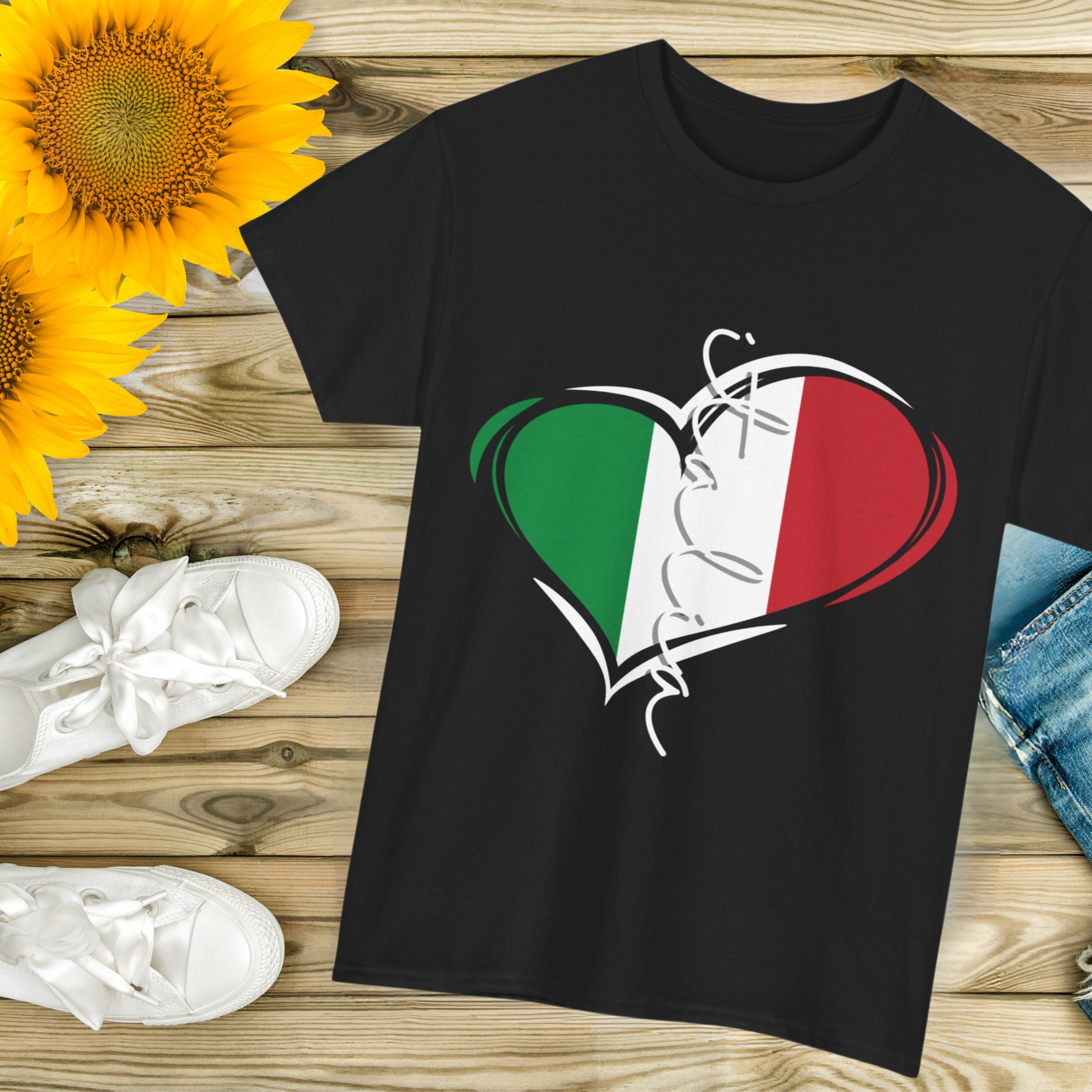 Italian Themed Fun T-shirt for Italy Vacation, Casual Fit, Men & Women ...