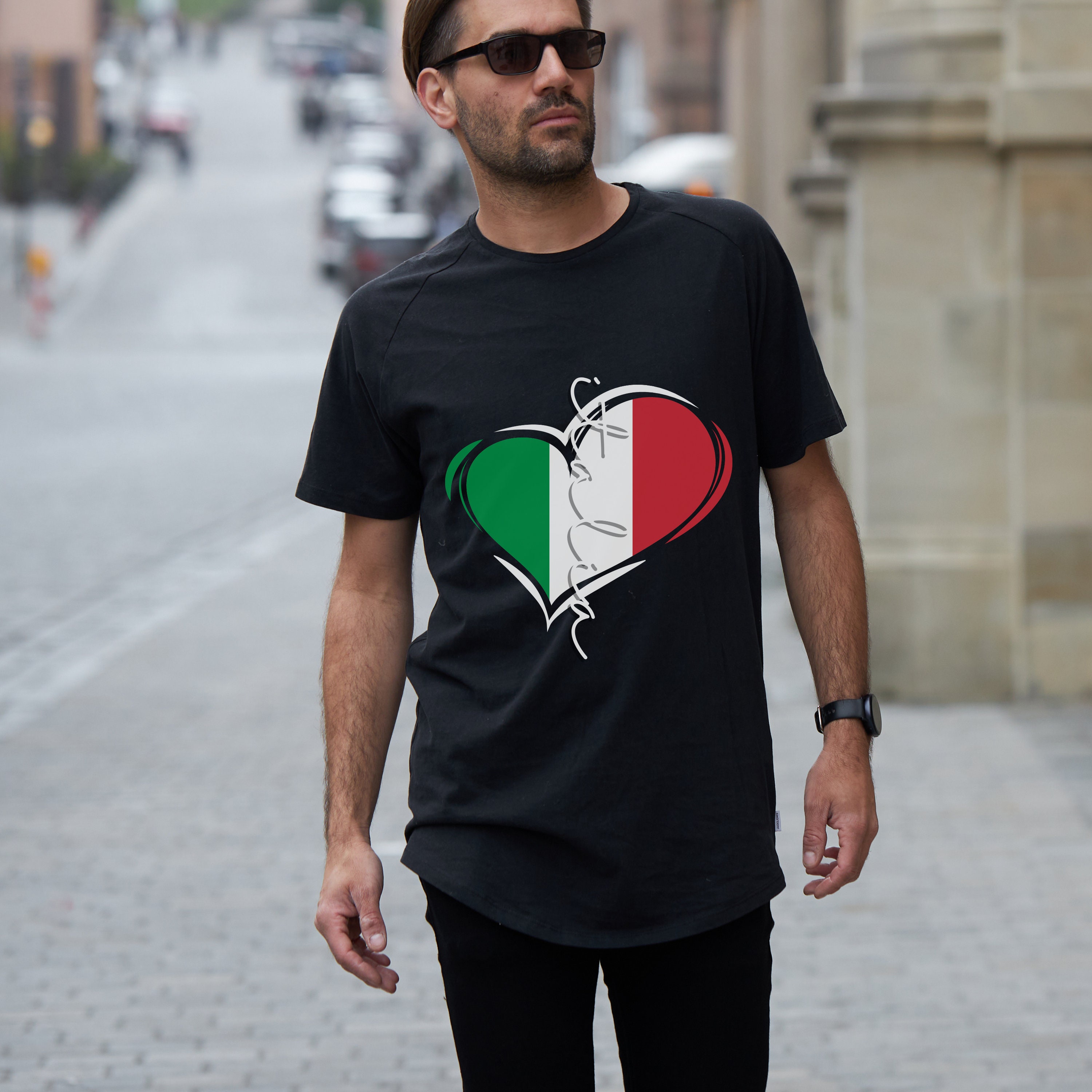Italian Themed Fun T-shirt for Italy Vacation, Casual Fit, Men & Women ...