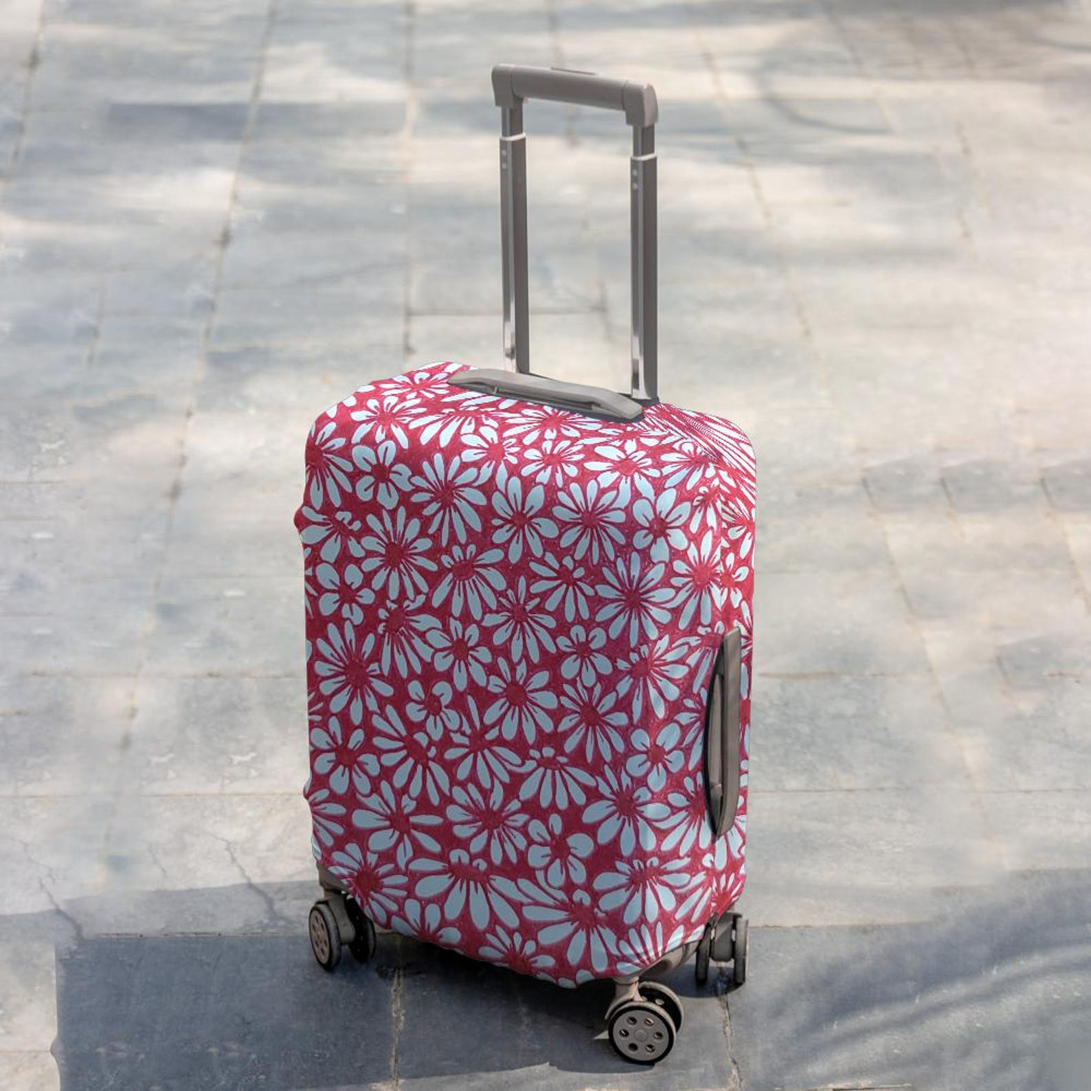 Stretchy Luggage Cover for Suitcase Protection - Stylish Travel ...