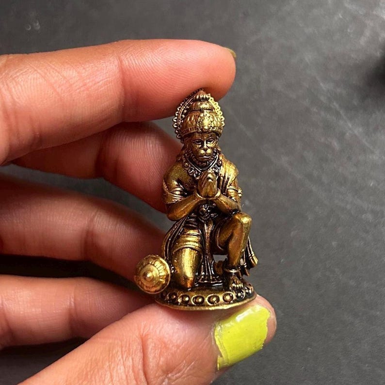 Hanuman Ji Statue for Pooja Mini Hanuman Idol for Home Temple Lord ...