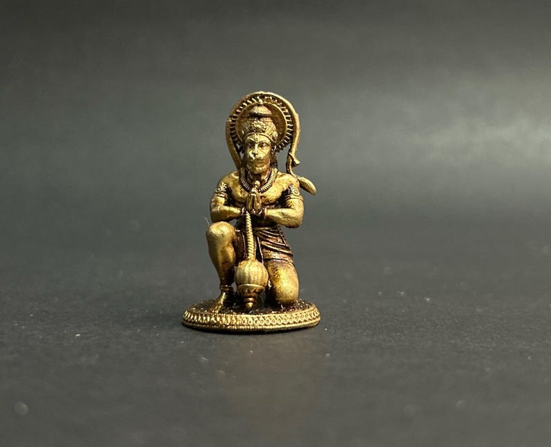 Hanuman Ji Statue for Pooja Mini Hanuman Idol for Home Temple Lord ...
