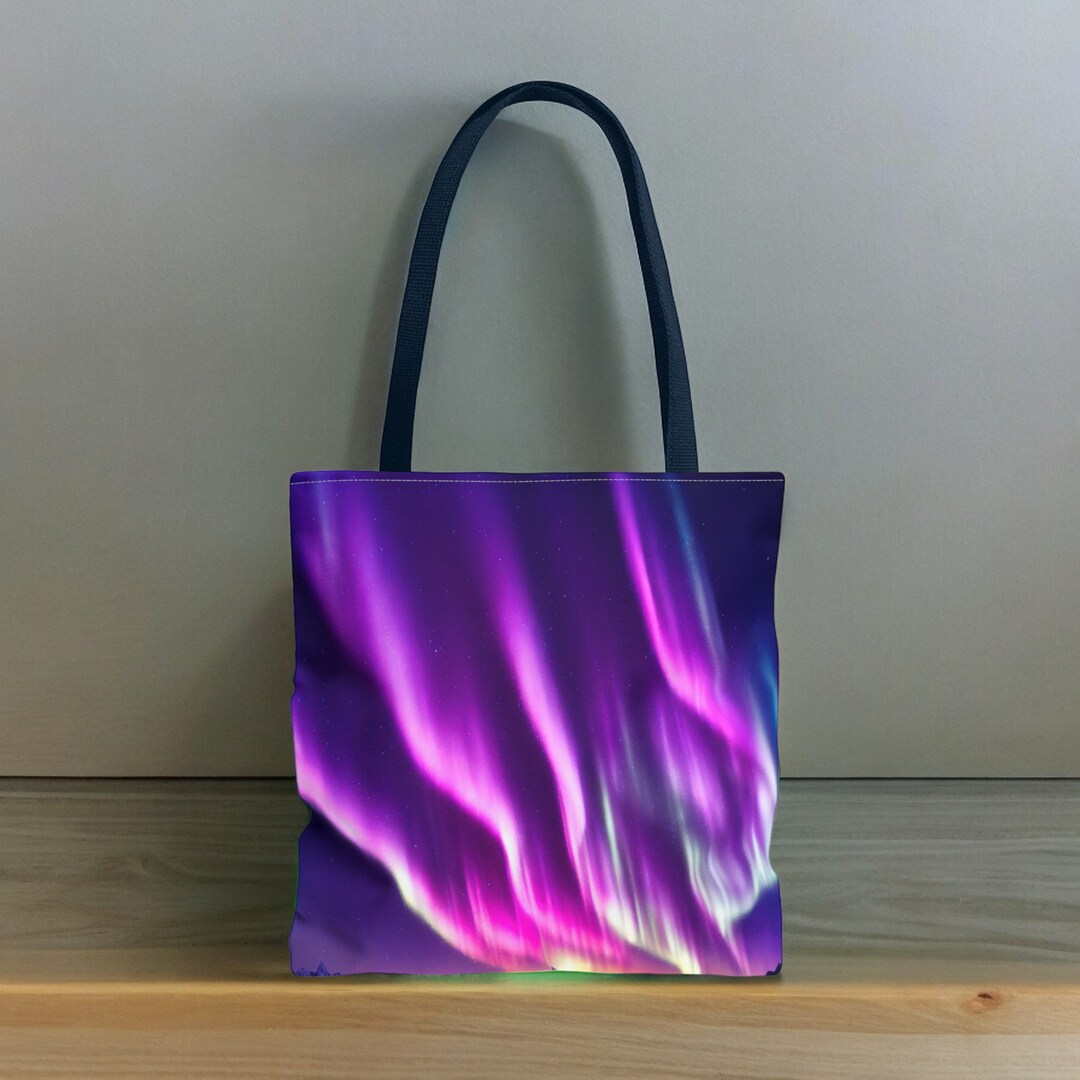 5 Aurora Borealis Tote Bag (AOP) - Northern Lights Bag - Etsy