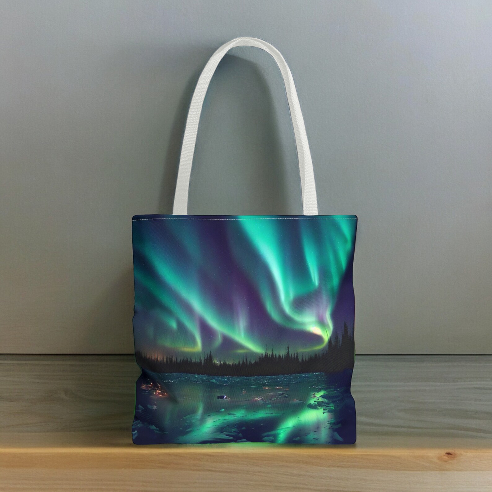 5 Aurora Borealis Tote Bag (AOP) - Northern Lights Bag - Etsy