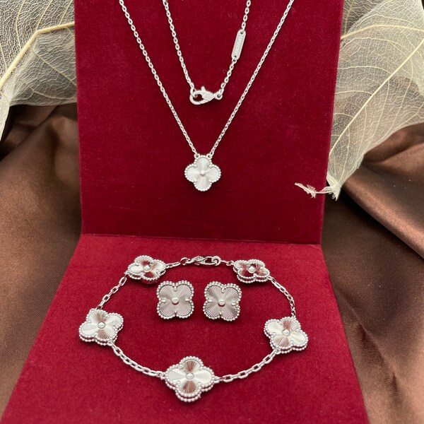 Cartier Clover Necklace - Etsy