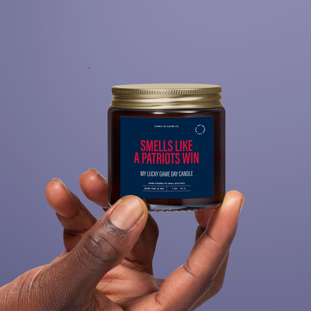 Smells Like A Patriots Win Candle Unique Gift Idea - Etsy