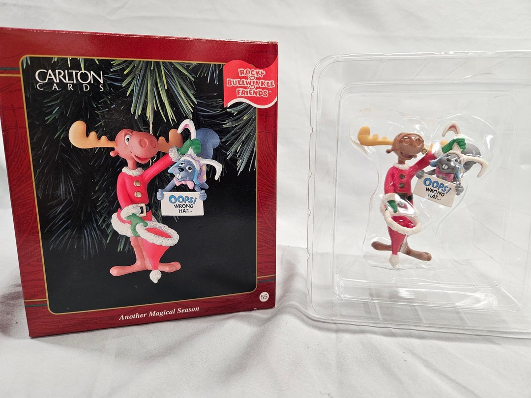 Rare Rocky & Bullwinkle Friends, Another Magical Season, Carlton Cards ...
