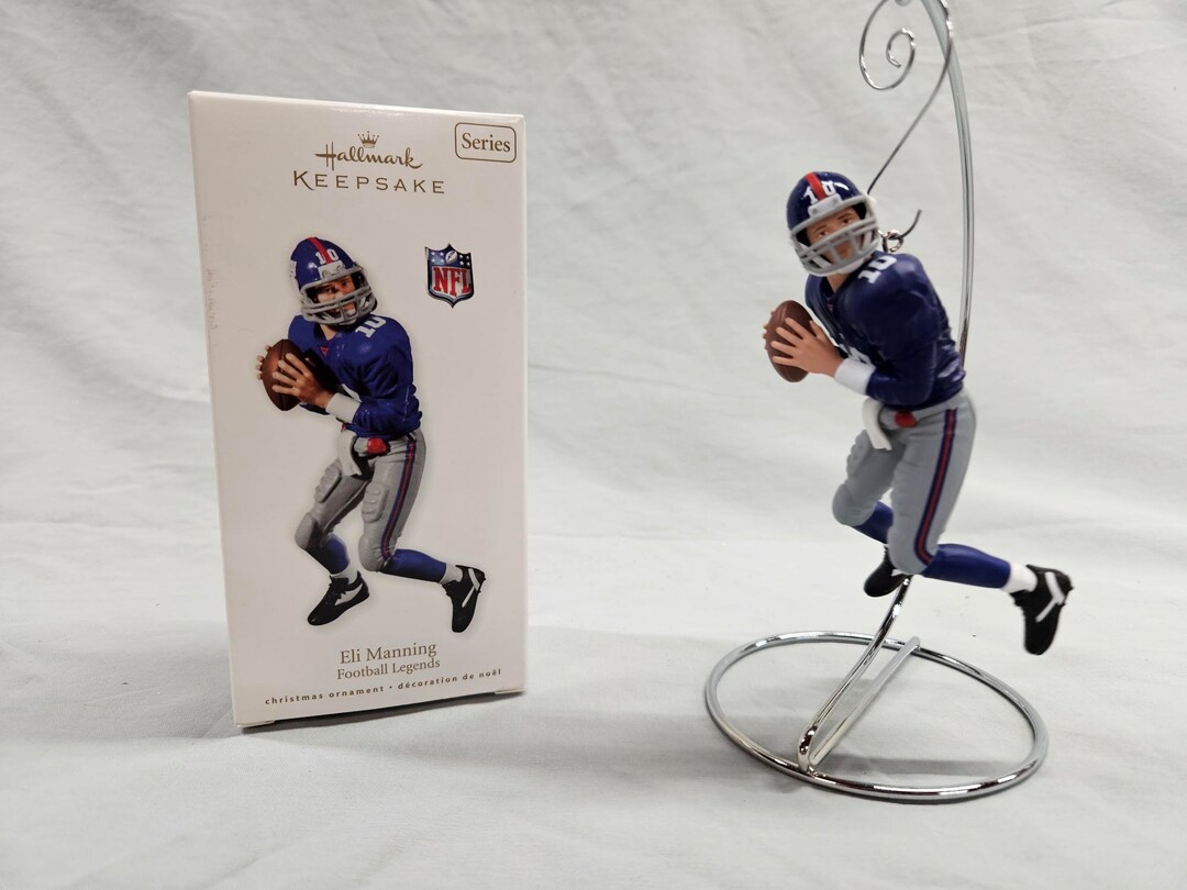 Very Rare Eli Manning Hallmark Keepsake Football Legends Series #16 ...