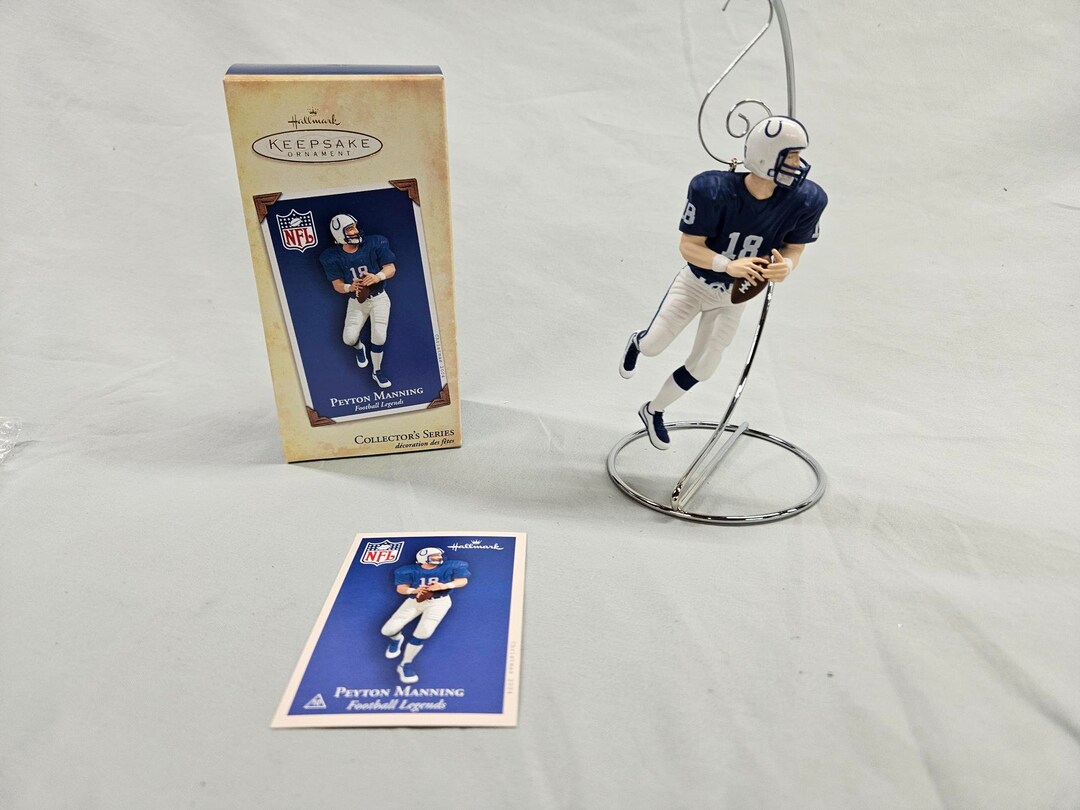 Hallmark Keepsake Football Legends Peyton Manning Quarterback Colts ...