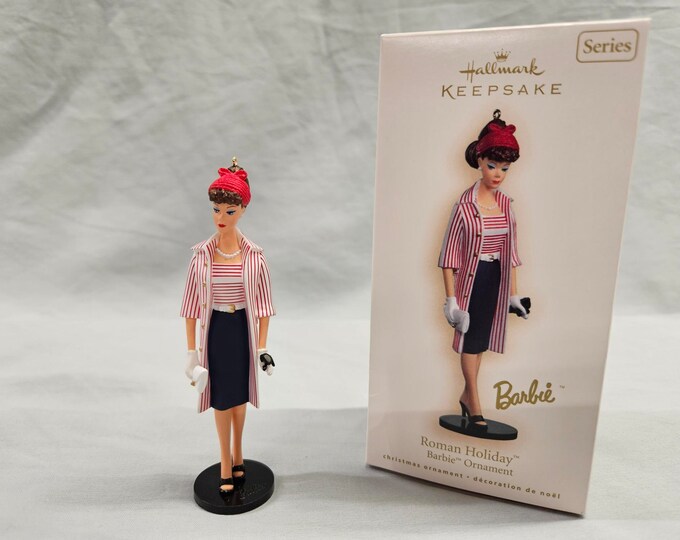 Hallmark Keepsake Barbie Roman Holiday Ornament. Dated 2007. Series #14 ...