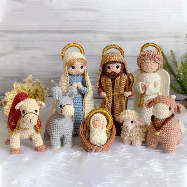 Mary and Donkey - Etsy