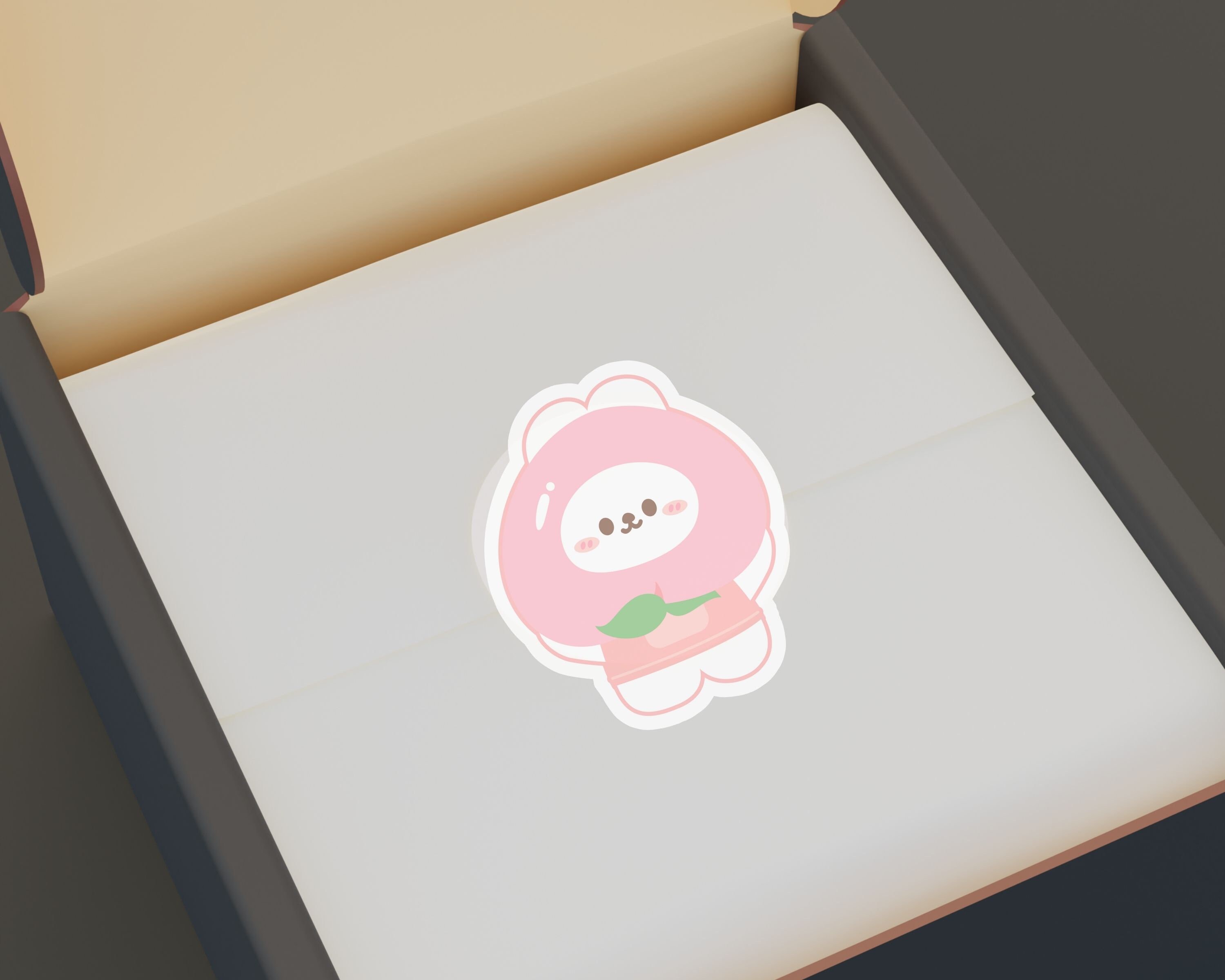 Cute Kawaii Bunny Cut Digital Sticker, Files JPG and PNG Printable, 14 ...