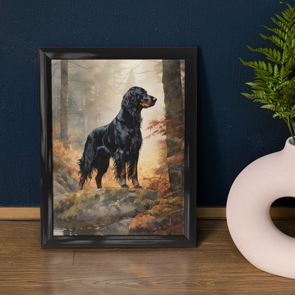 Gordon Setter - Etsy