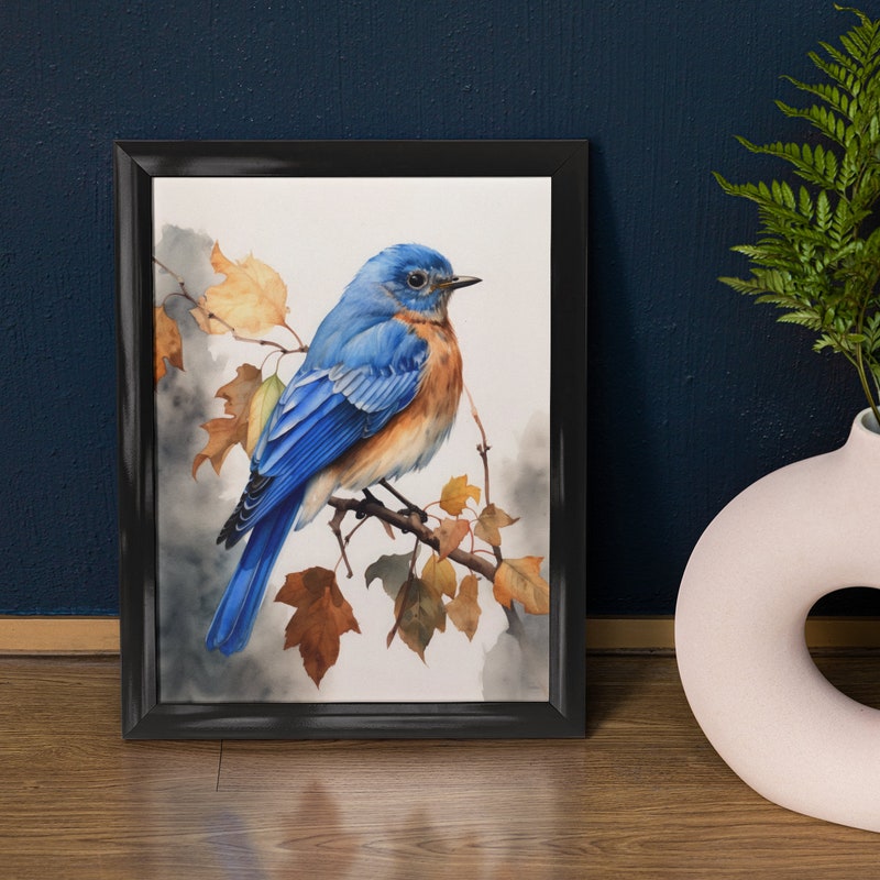 Bluebird Wall Art - Etsy