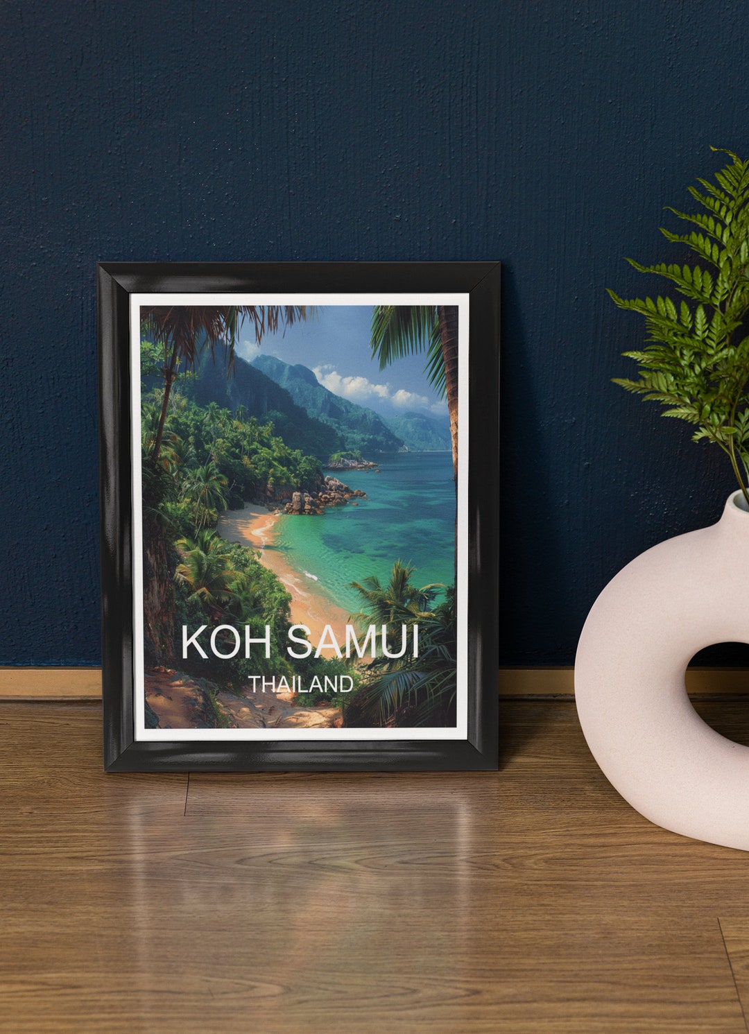 Koh Samui Travel Poster, Landscape Poster Art, Travel Art Poster ...