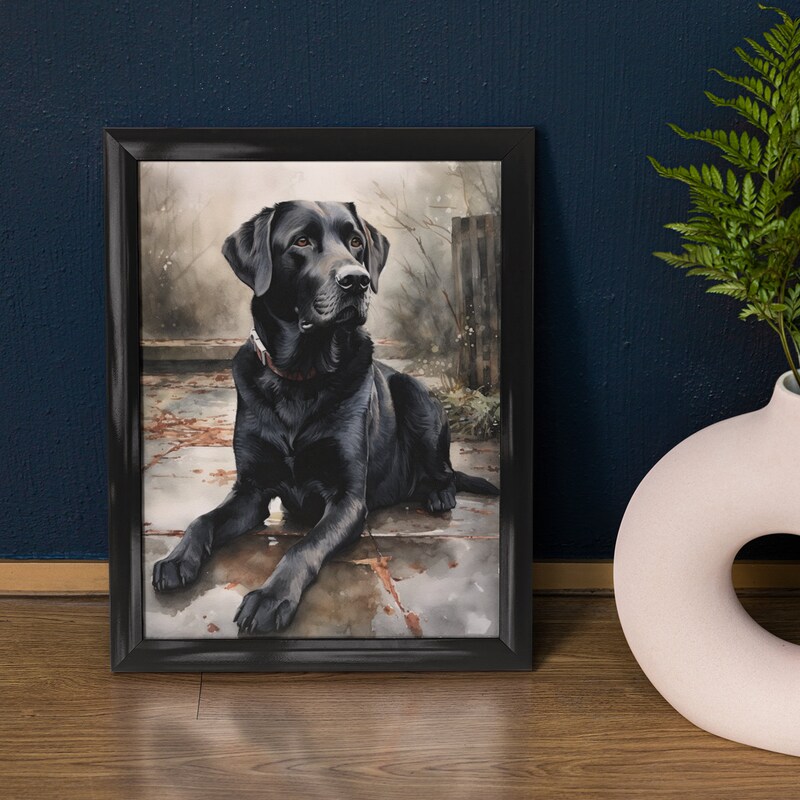 Labrador Painting - Etsy