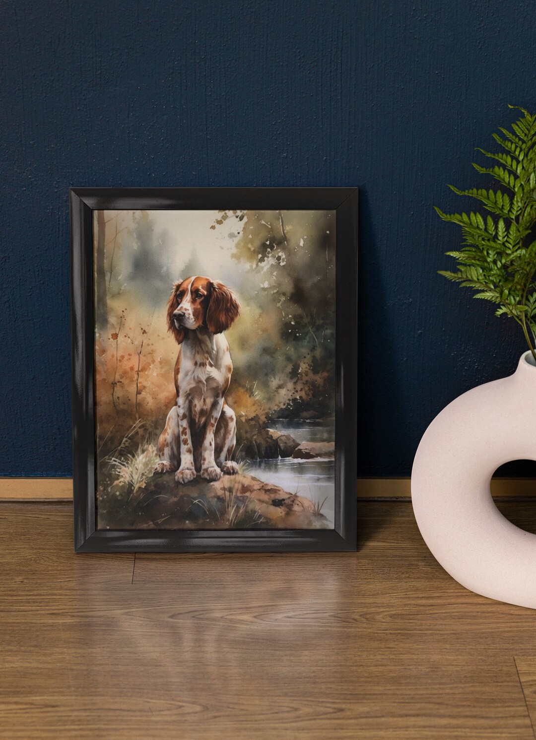 Welsh Springer Spaniel Dog Premium Matte Poster Print Pet - Etsy