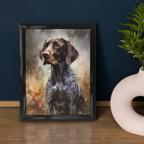 German Shorthaired Pointer Wall Art - Etsy