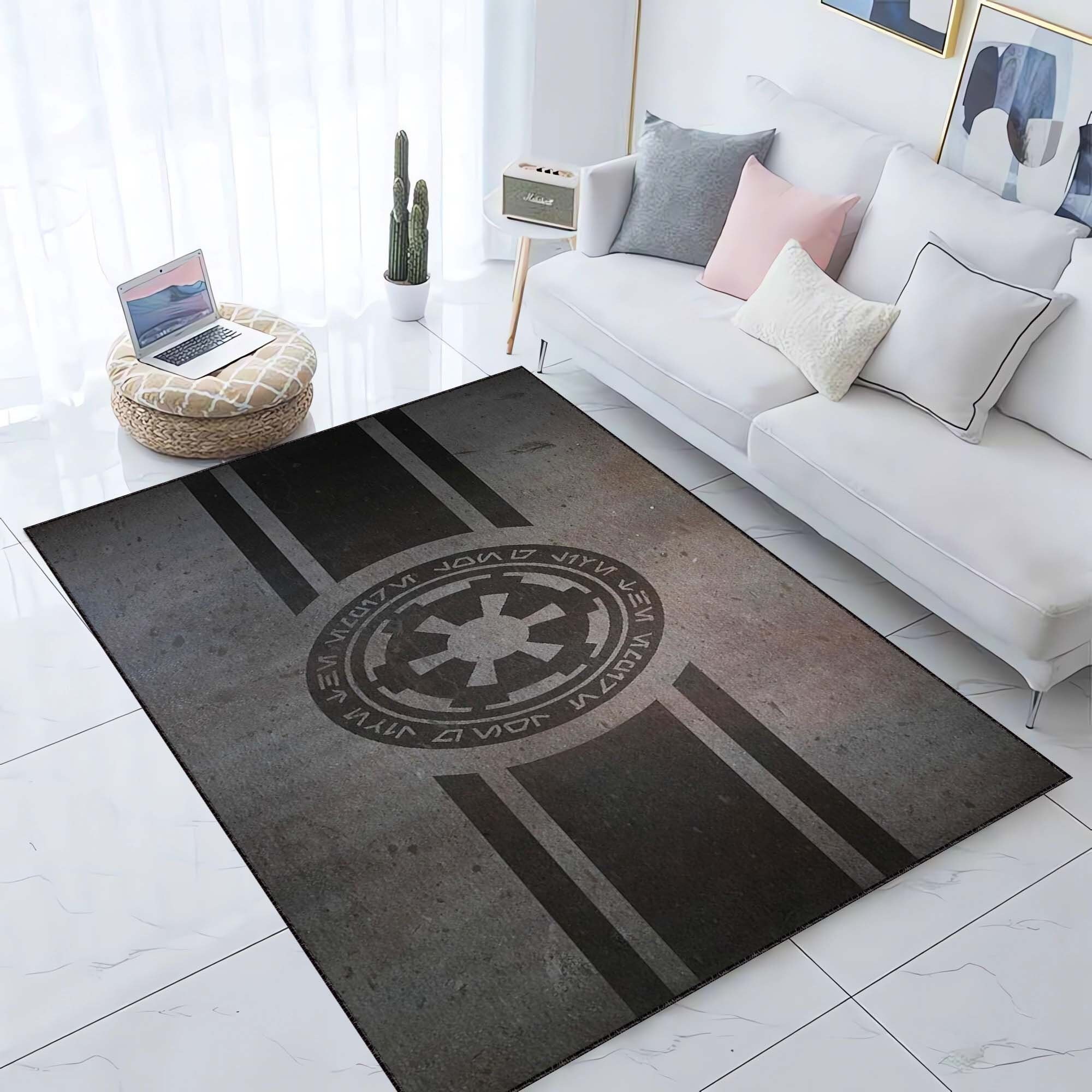 Imperial Logo Rug Star Wars Rug - Etsy