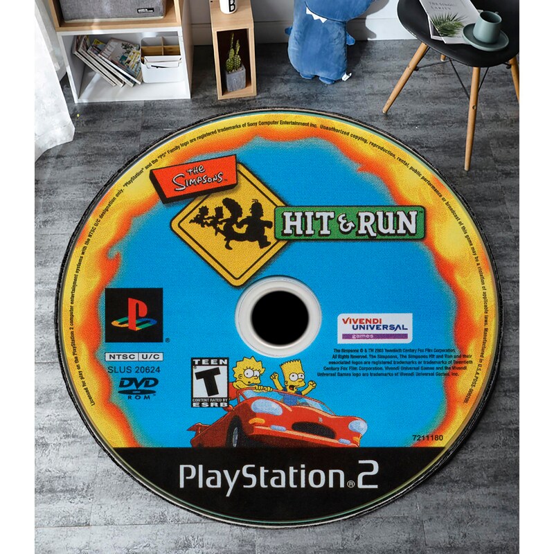 Video Game Disc Rugs - Etsy
