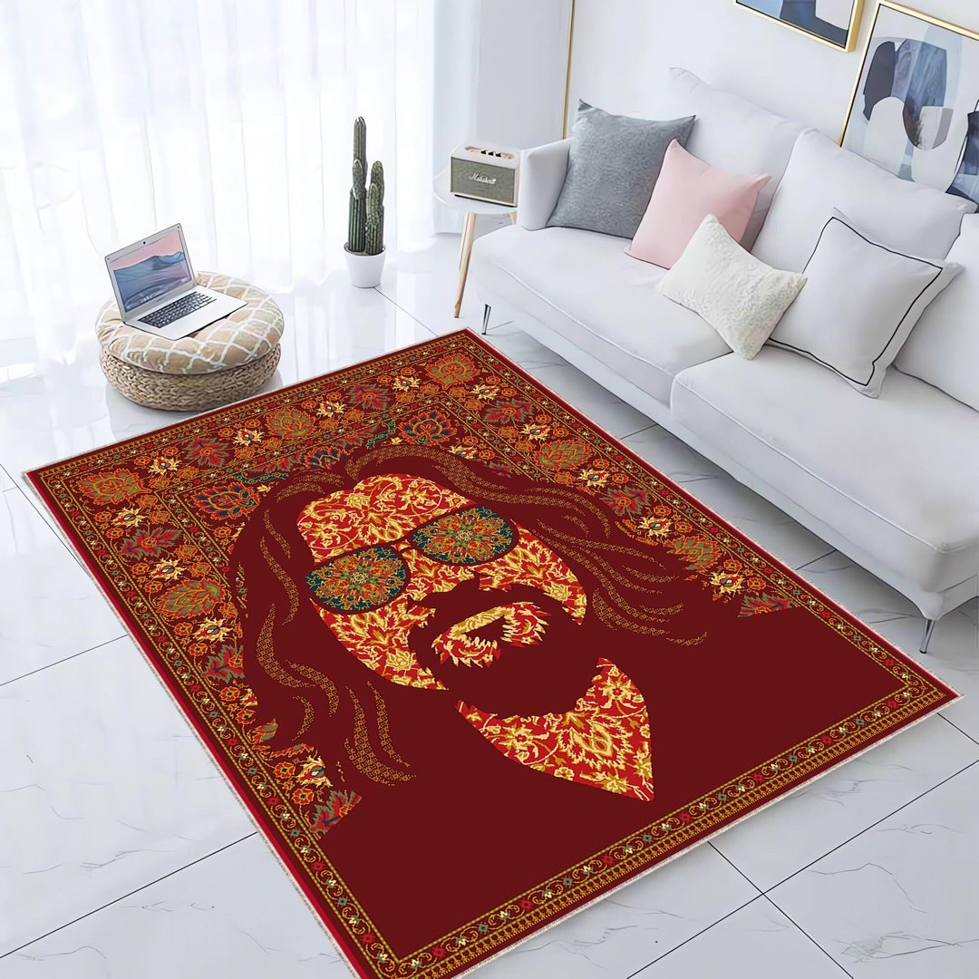 Dude Rug, Big Lebowski, Big Lebowski Rug, - Etsy