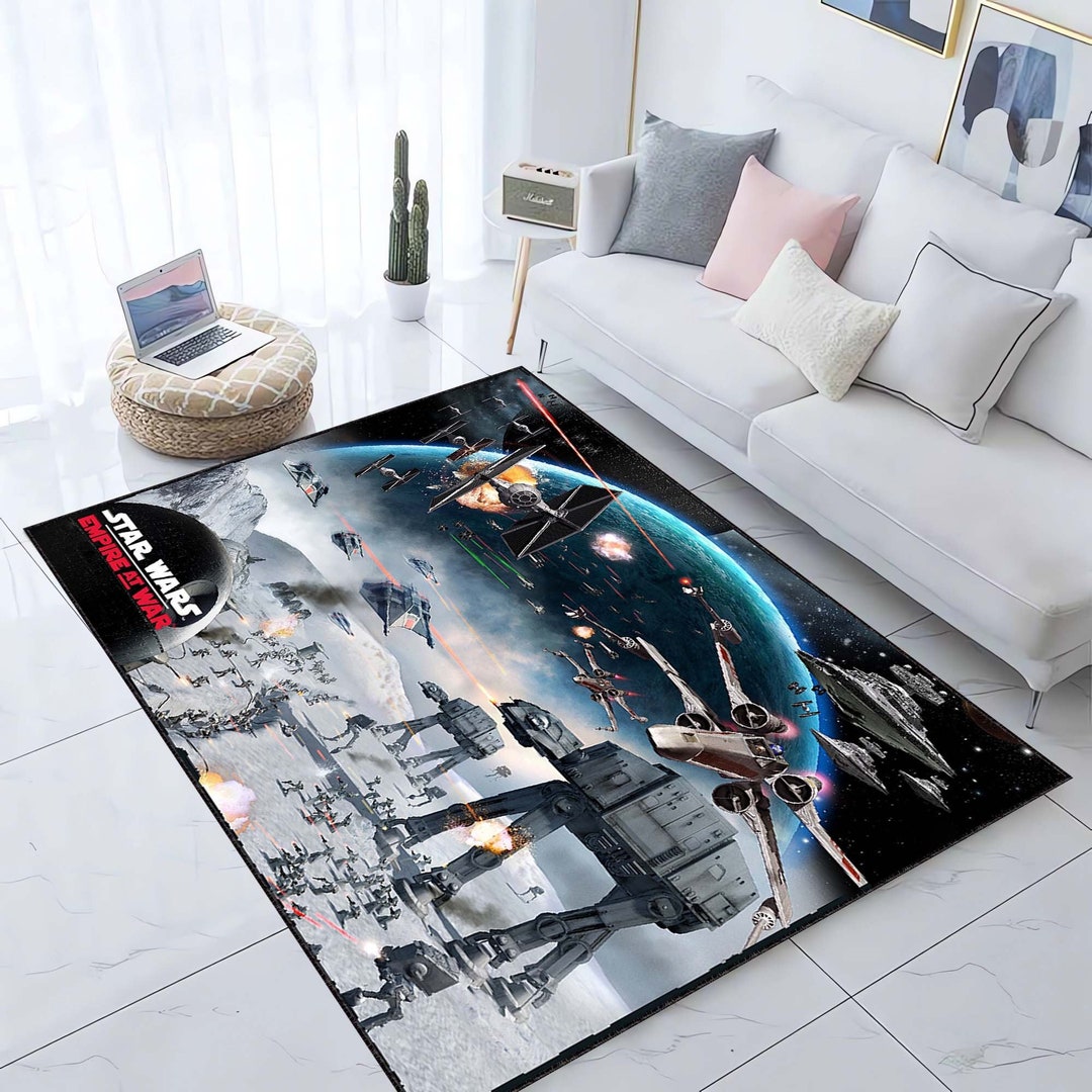 Star Wars Rugs, Starwars, Starwars Patterned Rug, - Etsy
