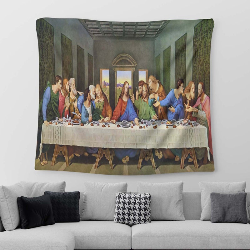 Last Supper Tapestry - Etsy