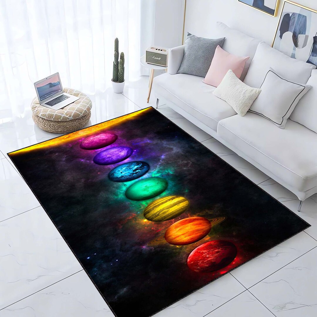 Planets Chakra Rug - Etsy