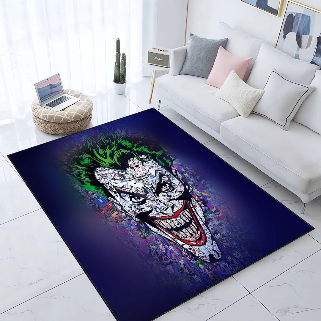 Joker Rug, Famous Characters, Joker Quote Home Decoration, Joker Face ...