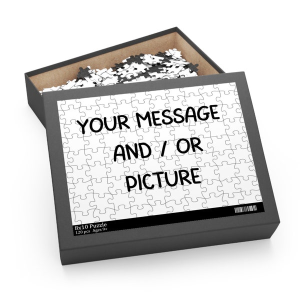 Custom Message Puzzle - Etsy