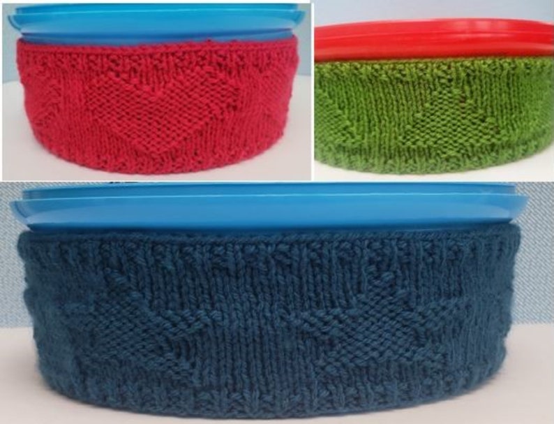 PDF Knitting Pattern for Star Chocolate Tub Band for Tins of Chocolates ...