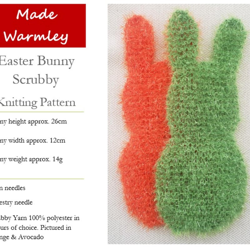Knit Scrubbies Patterns - Etsy