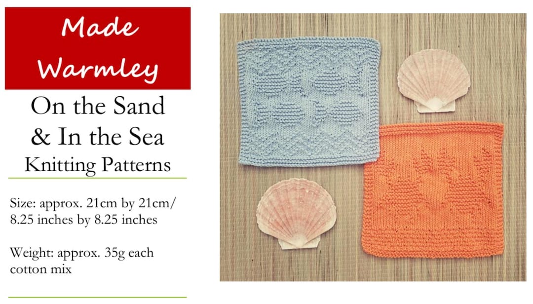 PDF Knitting Patterns for Crabs & Fish; Easy Knit, Versatile Cloths for ...