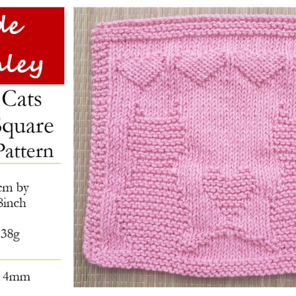 Cat Knitting Pattern - Etsy