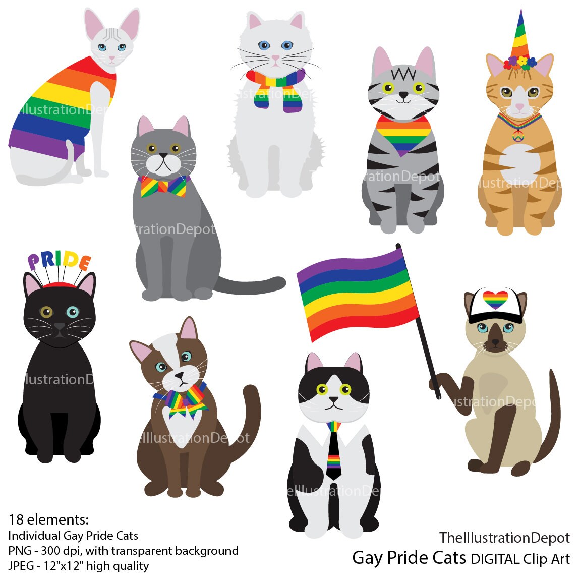 Gay Animal Classifications Clipart