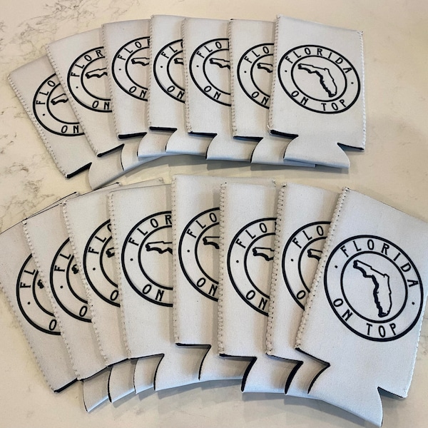 Custom Logo Koozies for Wedding - Etsy