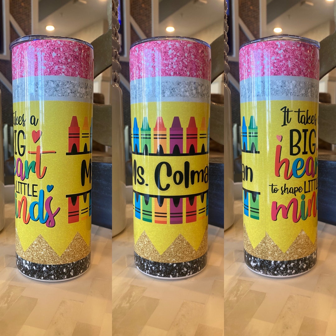 Teacher 20 Oz Tumbler , Teacher Appreciation Tumbler , School Tumblers ...