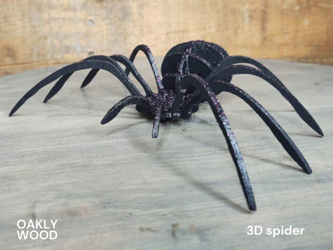 Laser Cut File | Spider 3D | Halloween SVG | Files for All Types of ...