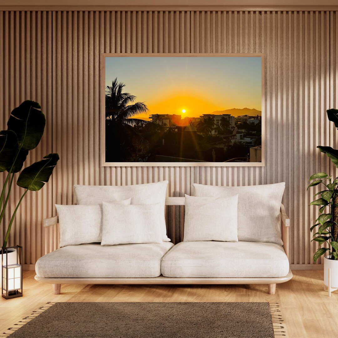 Bucerías Mexico Sunset Photo – Digital Wall Art Download, Golden Hour ...