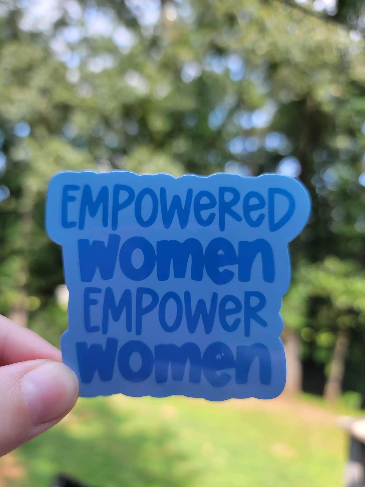 Empowered Women Empower Women Sticker, Stickers, Computer Sticker ...