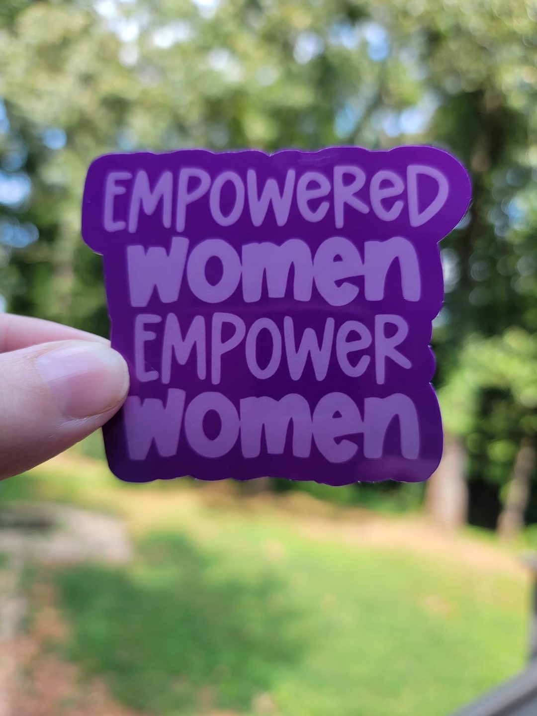 Empowered Women Empower Women Sticker Stickers Computer Etsy