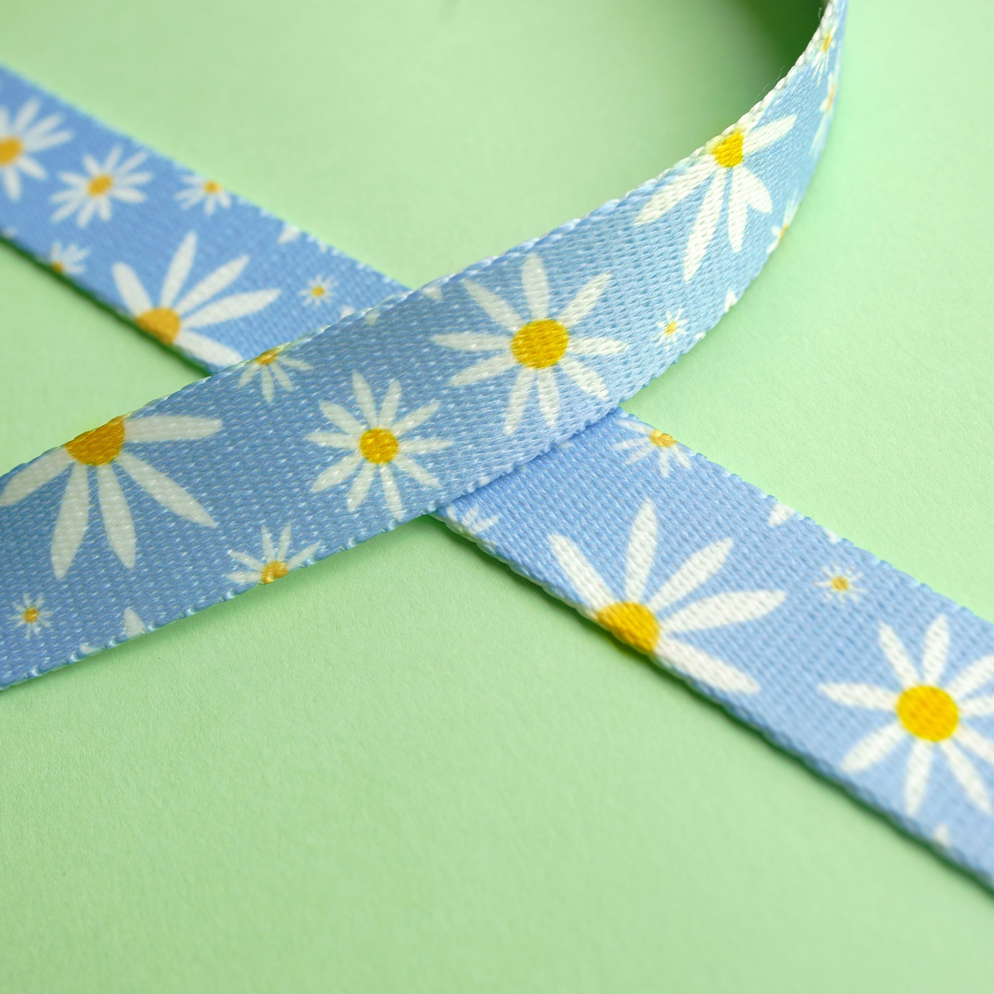 Daisy Pattern Webbing, Belts, Bags, 1,45'' 37mm Wide, 20 or 50 Yards ...