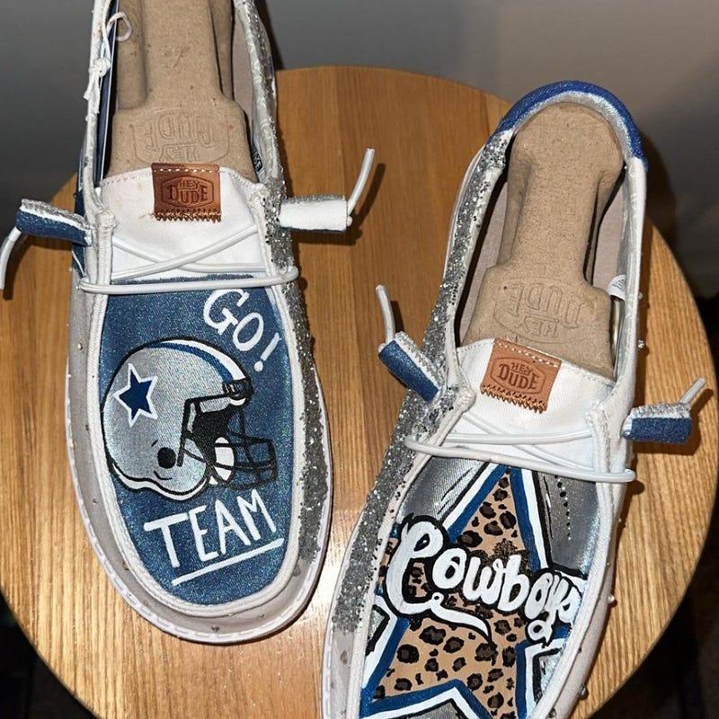 Custom Hey Dudes - Etsy