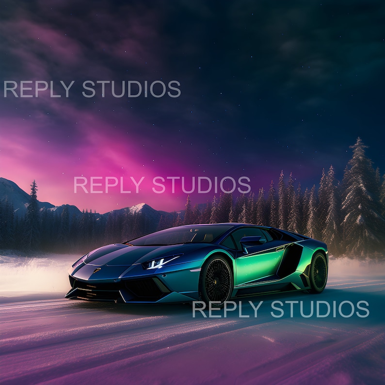 Luxurious Car Backdrop Set - 25 Pieces | Premium Quality Design ...